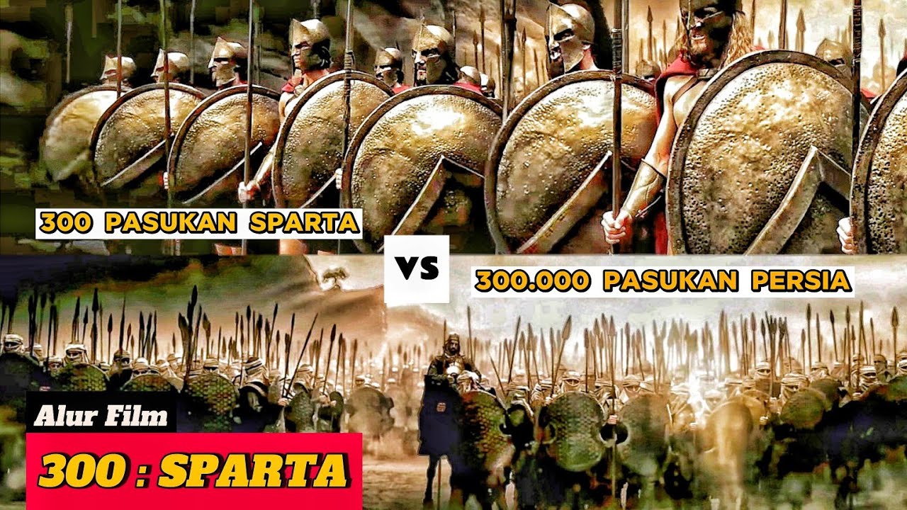 T4NPA AMPUN!! 300 PASUKAN SPARTA DAPAT MEMB4NTAI RIBUAN PASUKAN PERSIA ...