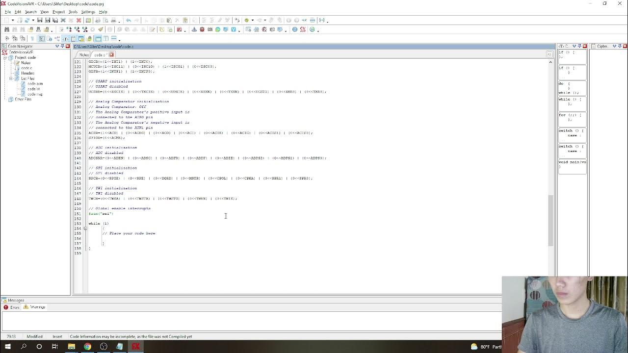 Timer in AVR ATmega 8. - YouTube