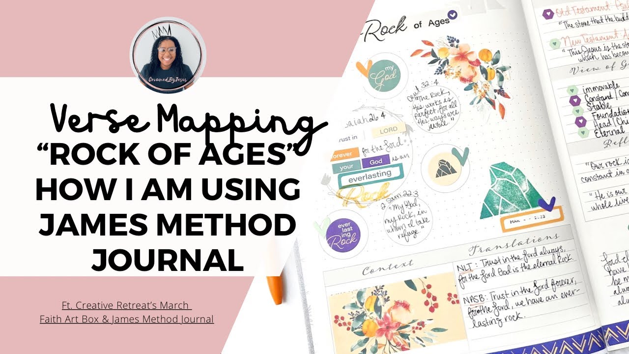 How I Use My James Method Journal Verse Mapping Bible Study Method