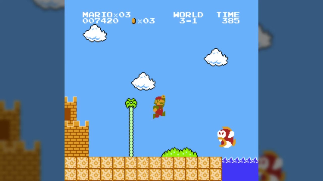 Super Mario Bros. - Beach Theme - YouTube