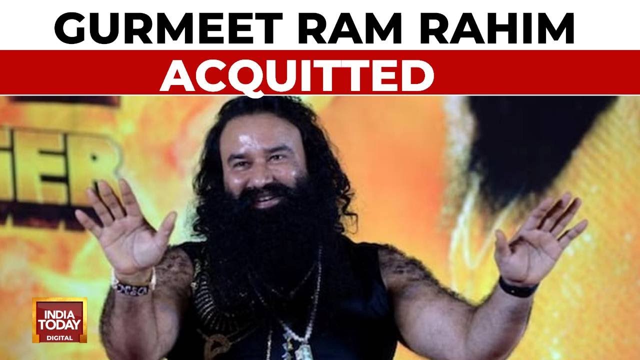 Dera Sacha Sauda Chief Gurmeet Ram Rahim Singh, Acquitted In Former ...