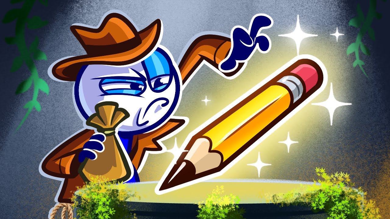 Gameboy Meets World | Pencilmation Cartoons! - YouTube