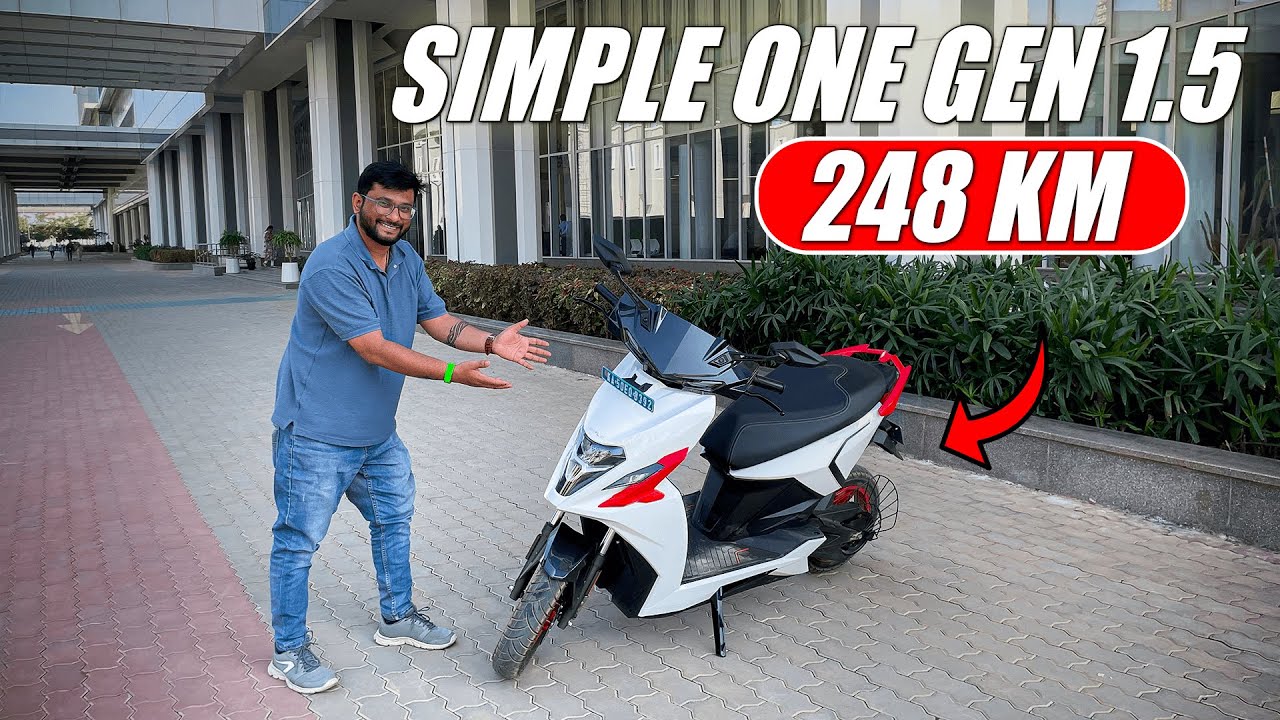 All New Simple One Gen 1.5 Electric Scooter Launch (248KM IDC ...