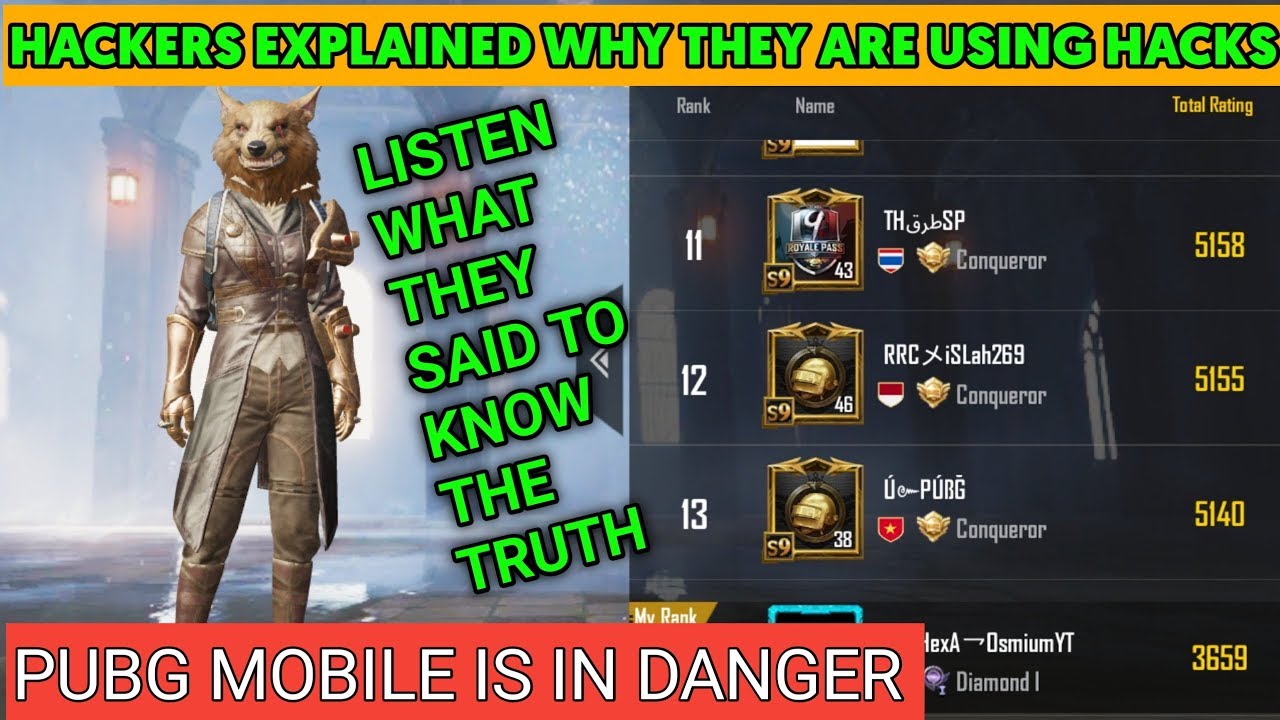 Real Reason Behind Hackers in Pubg mobile | Why Hackers Are Increasing ...