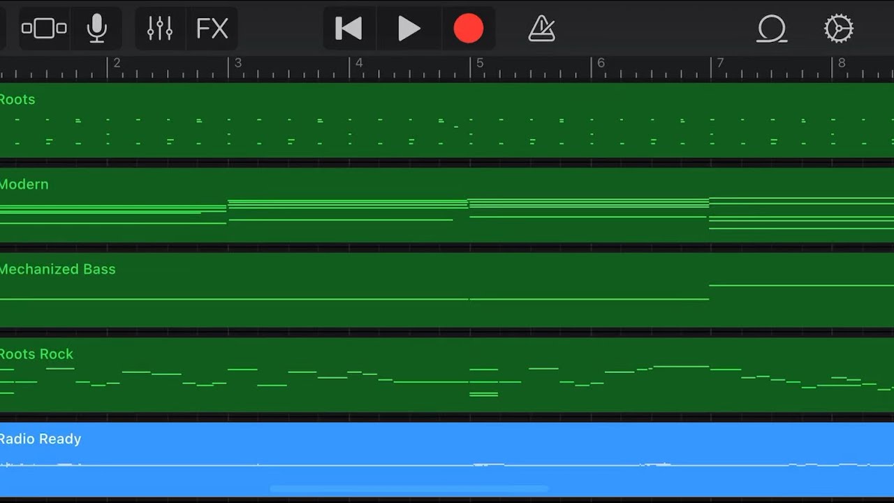Old GarageBand Projects || Compilation of Short/Incomplete Pieces ...