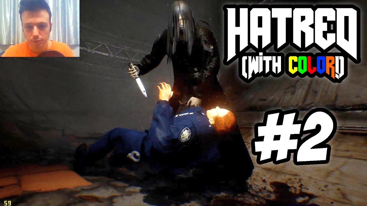 Hatred (with color!) #2 - In and Out of the Sewers - YouTube
