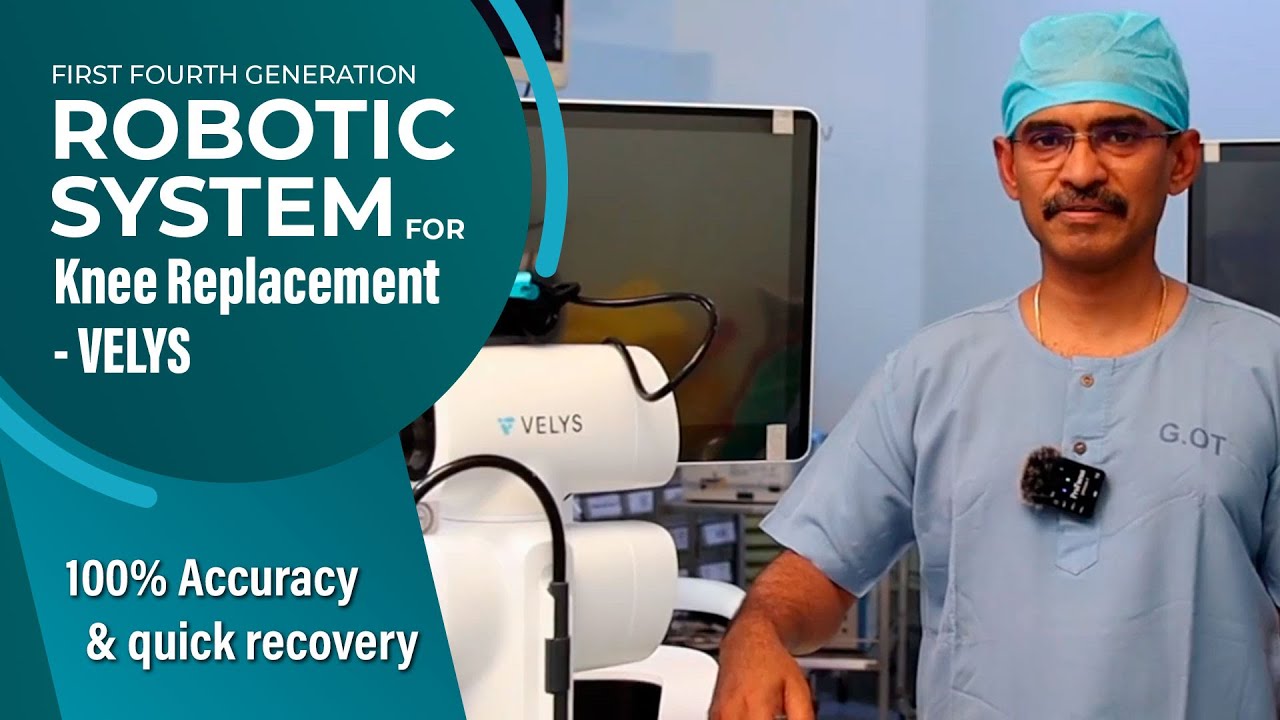 Total Knee Replacement | VELYS Depuy Johnson & Johnson | Dr. Arumugam ...