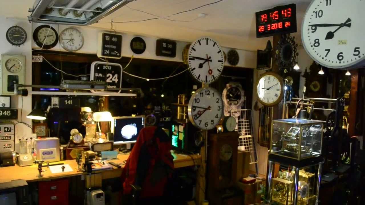 My clock collection (Part 3) 24th of March 2013 - YouTube