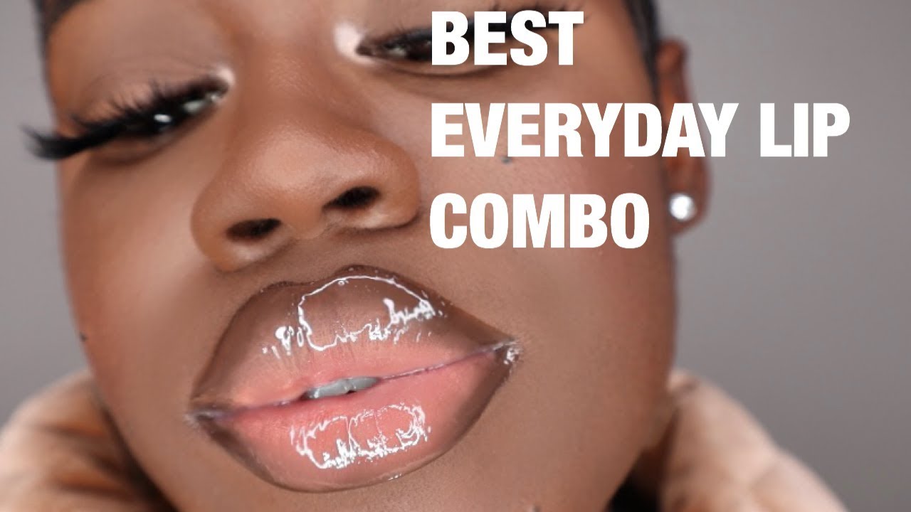 BEST EVERYDAY LIP COMBO FOR WOC / DARKSKIN | BRATZ DOLL LIP TUTORIAL - YouTube
