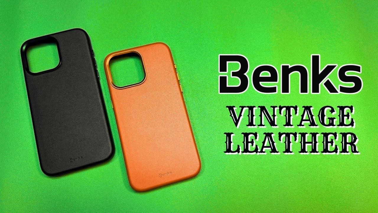 You Should Check Out This VEGAN LEATHER CASE: Benks Vintage Leather ...