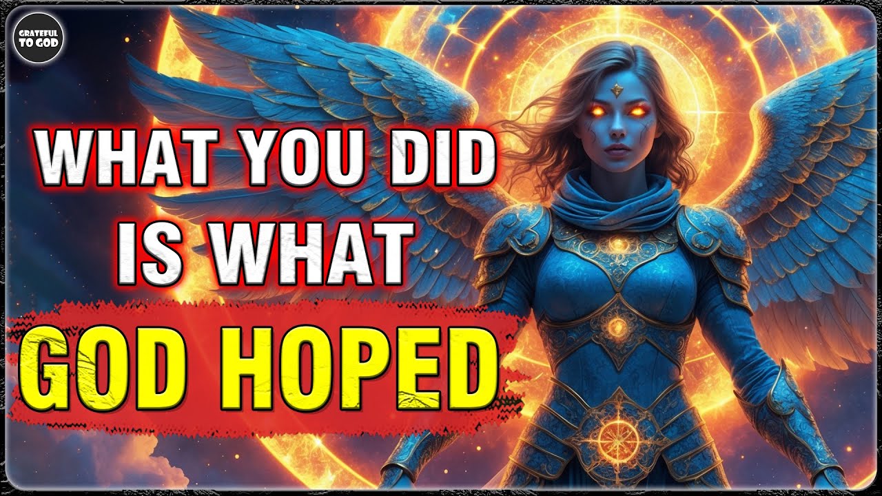 God's Chosen Ones, What You Did is Exactly What God Hoped For — Why ...