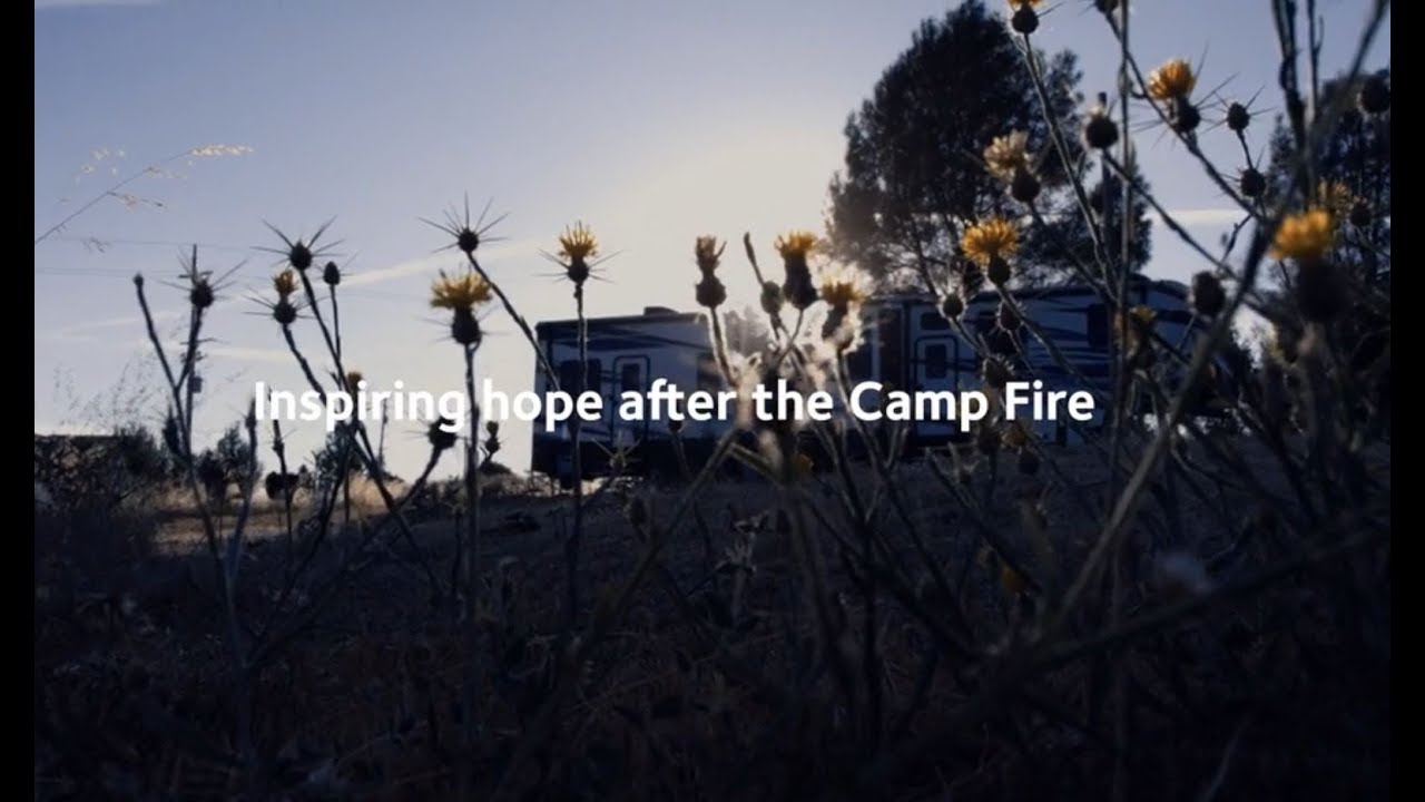 Inspiring hope after the Camp Fire - YouTube