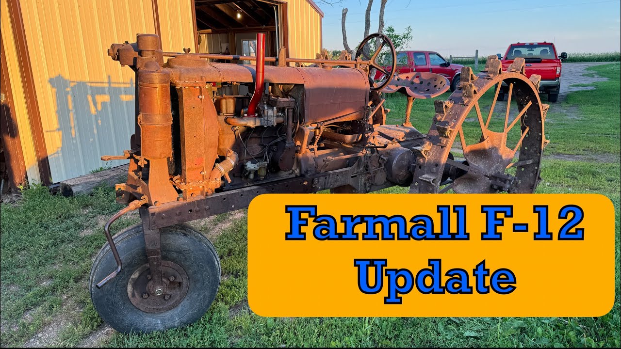 Farmall F-12 Part 3: New Manifold & Starting Tutorial - YouTube