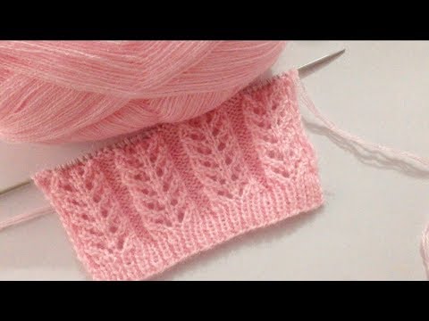 Easy 4 Rows Repeat Pattern For Babies And Ladies Cardigan - YouTube