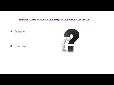 Integración por partes (III): Integrales cíclicas - YouTube