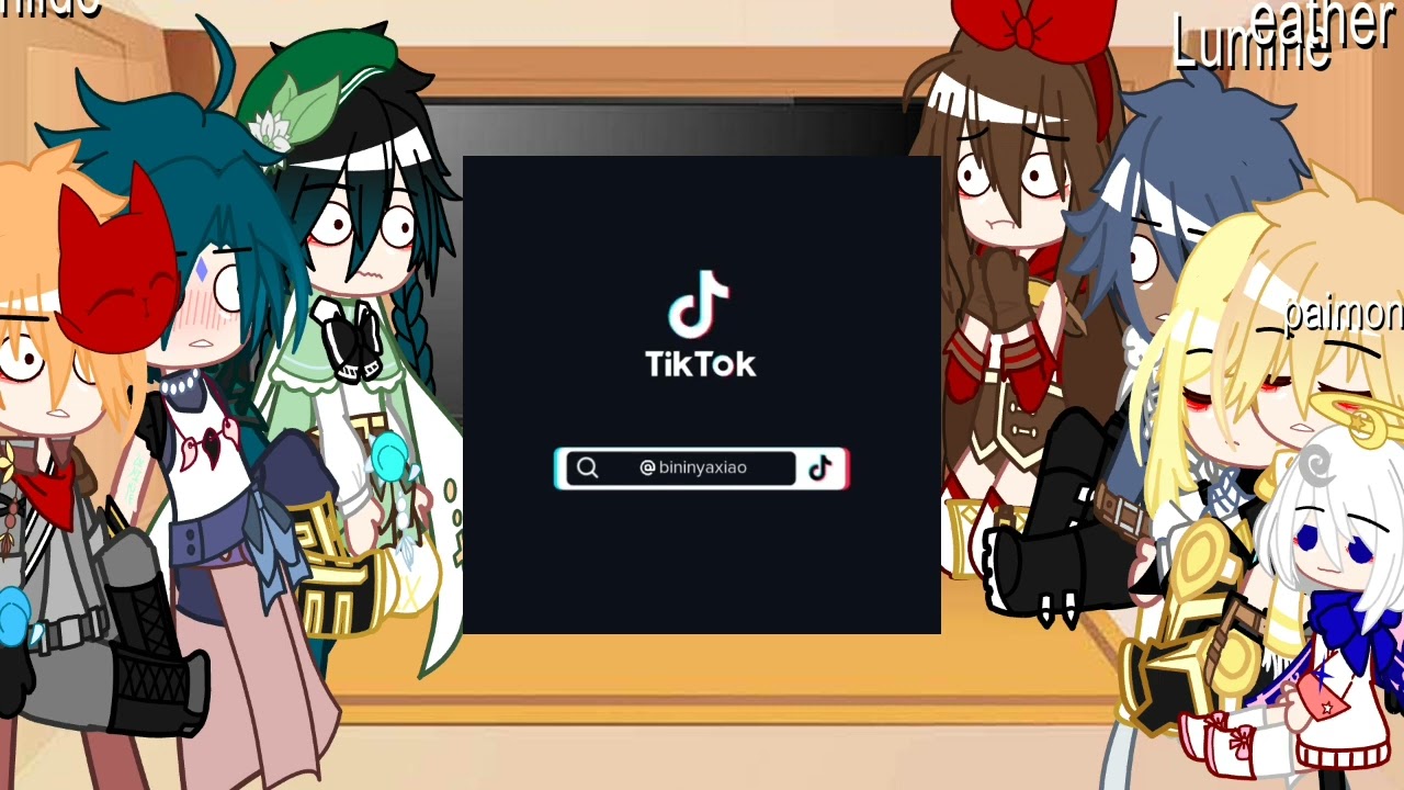 genshin impact react to lumine,xiao,paimon pt2/?||gacha||gachaclub ...