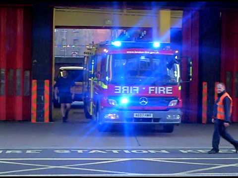 London Fire Brigade (LFB) Soho Station - YouTube