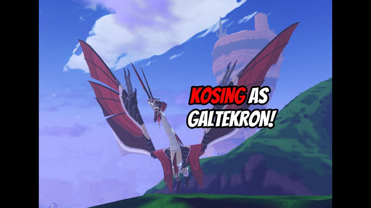 KOSING as Galtekron (Creatures Of Sonaria) - YouTube