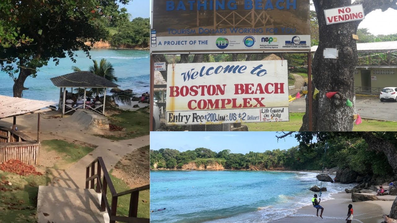Travel Vlog - Boston Bay Beach Portland 🇯🇲 - YouTube