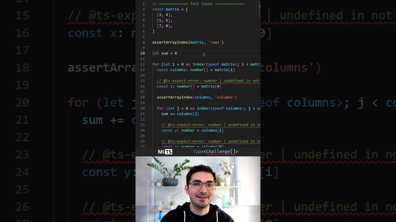 Assert Array Index TypeScript Type Challenges 925 EXTREME YouTube Assert Array Index TypeScript Type Challenges 925 EXTREME YouTube