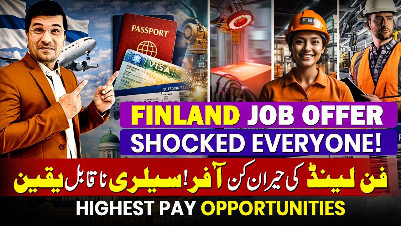 Finland Job Offer Shocked Everyone! High Pay Opportunities By Easy Visa ...