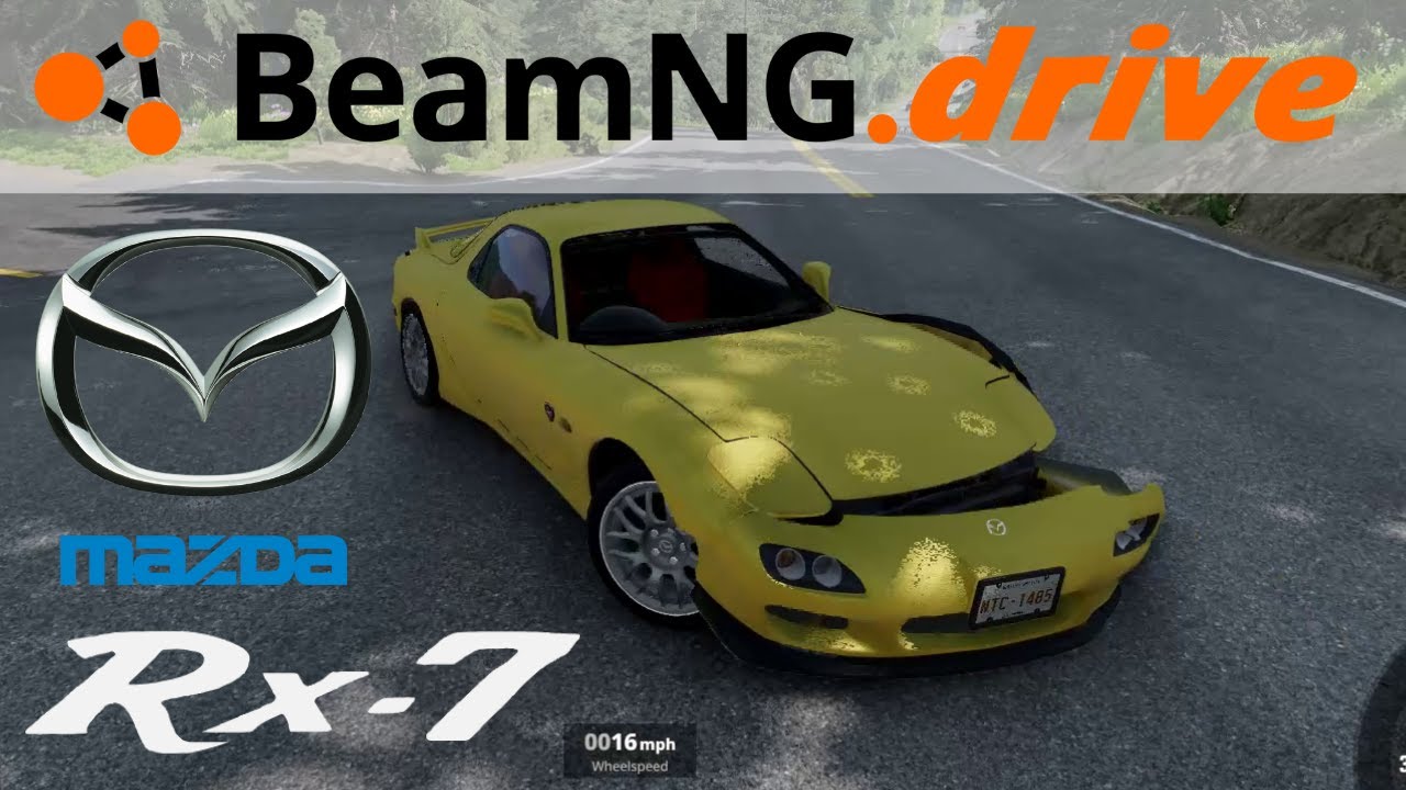 Mazda RX-7 Carnage: Extreme Crashes in BeamNG.drive Gameplay - YouTube