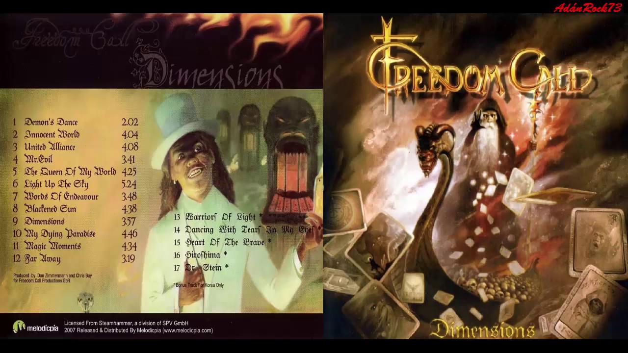 Freedom Call - Dr. Stein (Dimensions Korean Edition, 2007) - YouTube