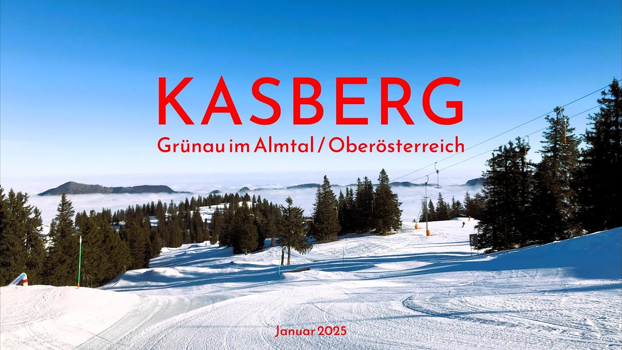 Skigebiet KASBERG Grünau im Almtal Ski Impressionen 4K - YouTube