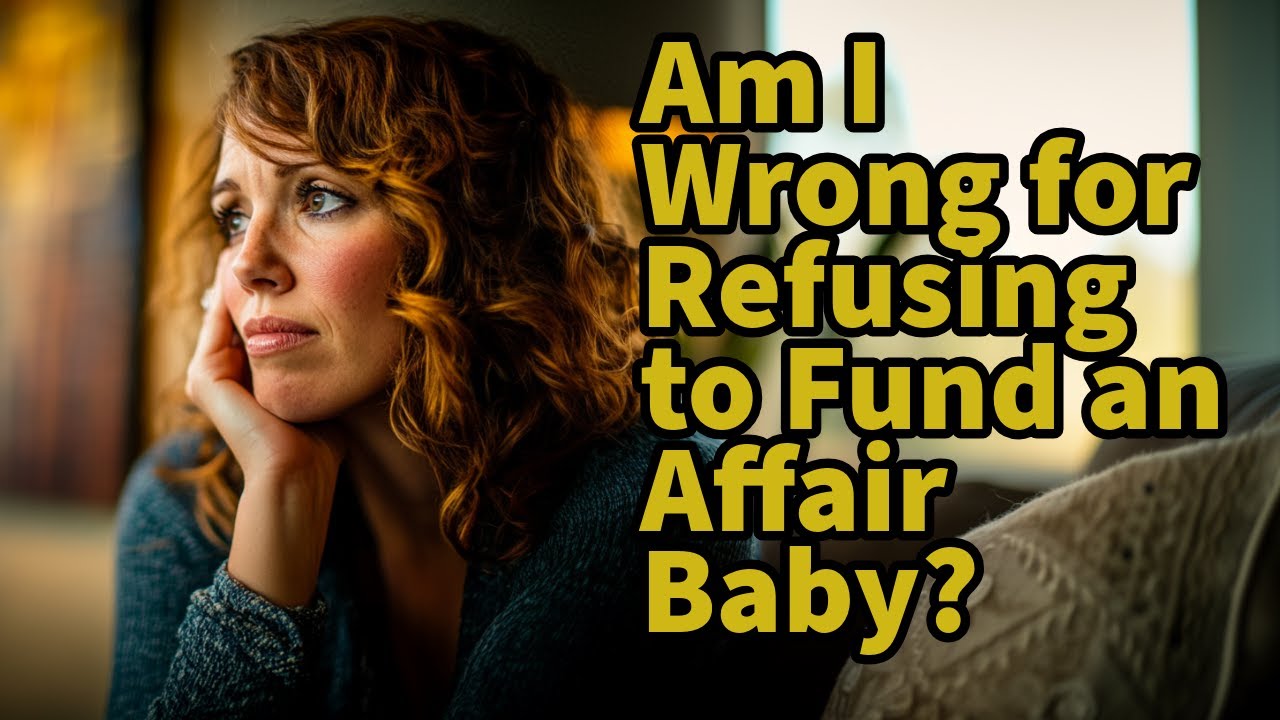 Am I Wrong for Refusing to Fund an Affair Baby? - YouTube