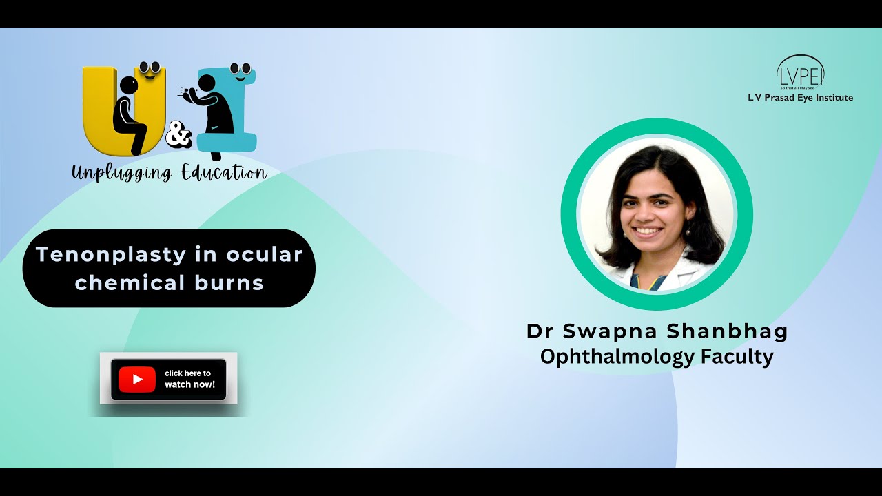 Tenonplasty in ocular chemical burns #U&I_Session 4 - YouTube