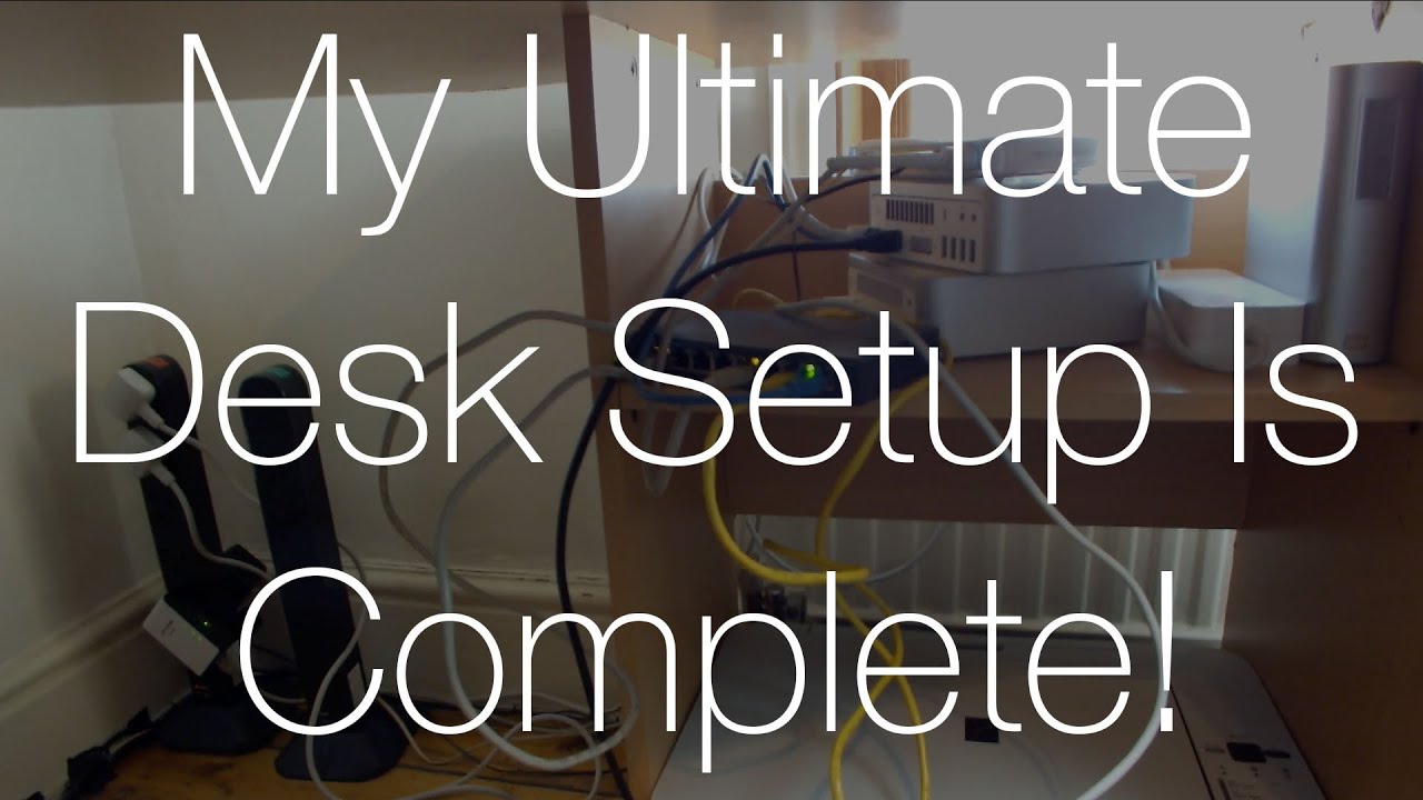 My Ultimate Desk Setup is Complete! | IMNC - YouTube