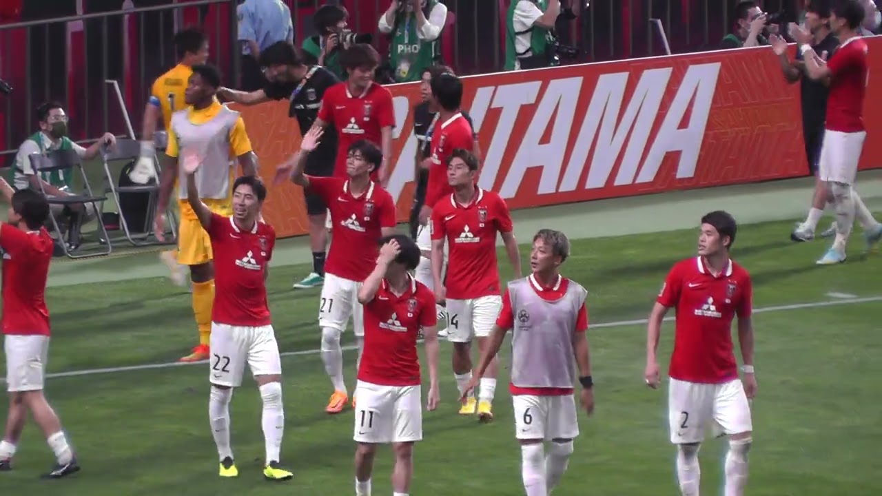 サポーターへ挨拶~this Is Urawa♪ 浦和レッズ Vs 全北現代 2022年8月25日 Jリーグ Acl 準決勝 Youtube