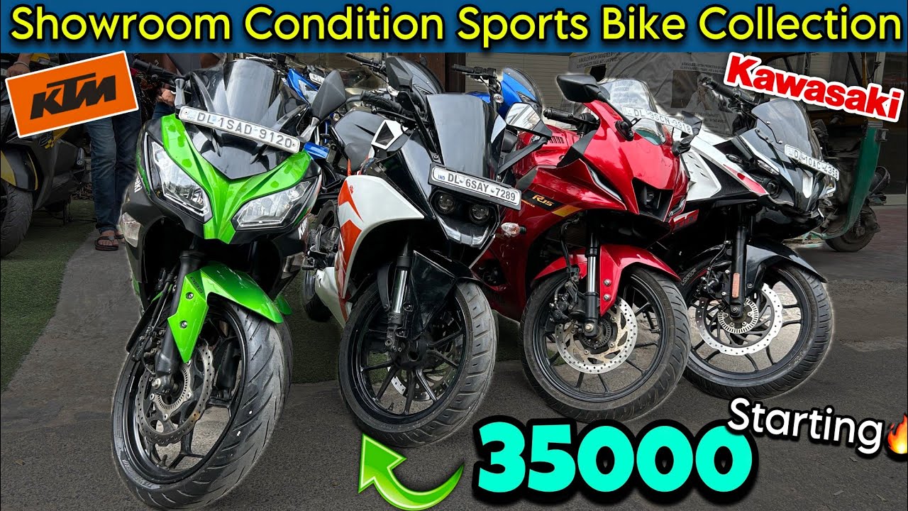 Second Hand Sports Bike Collection🔥| 35000 से शुरू | Used Bike Market ...