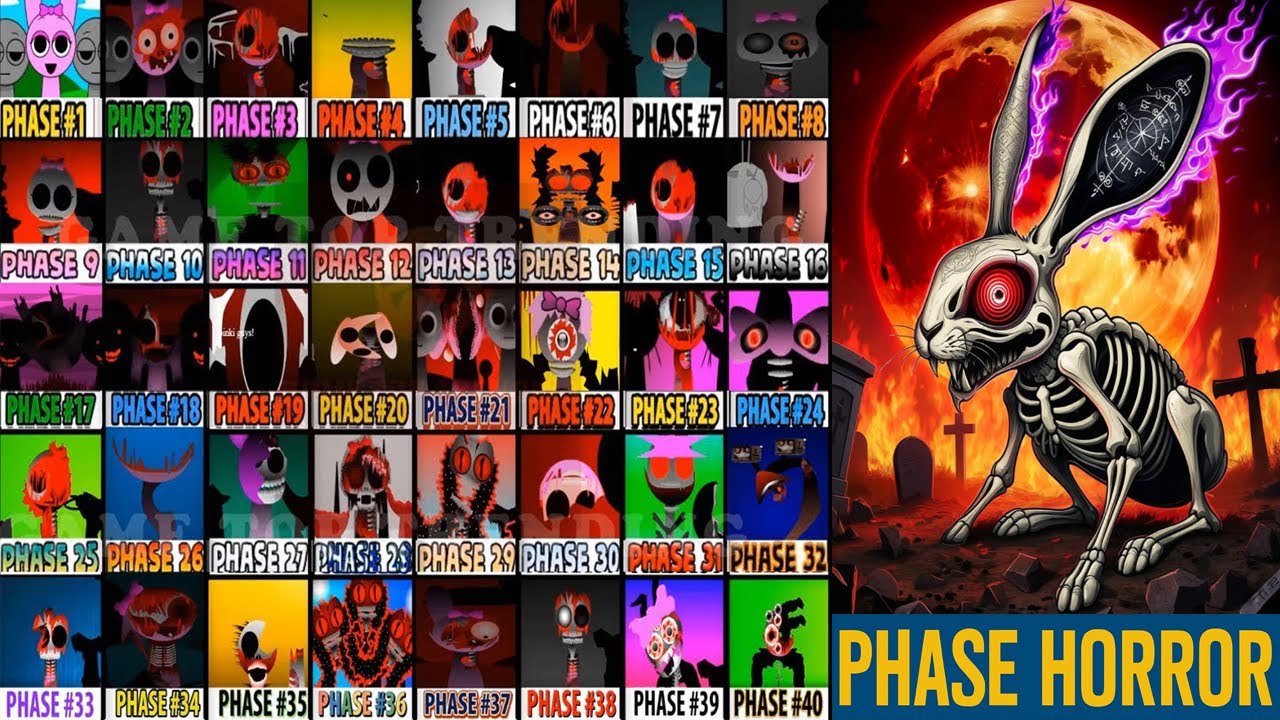 Incredibox Sprunki-Mix All Phases | Phase 10-20 VS Phase 40 VS phase 60 ...