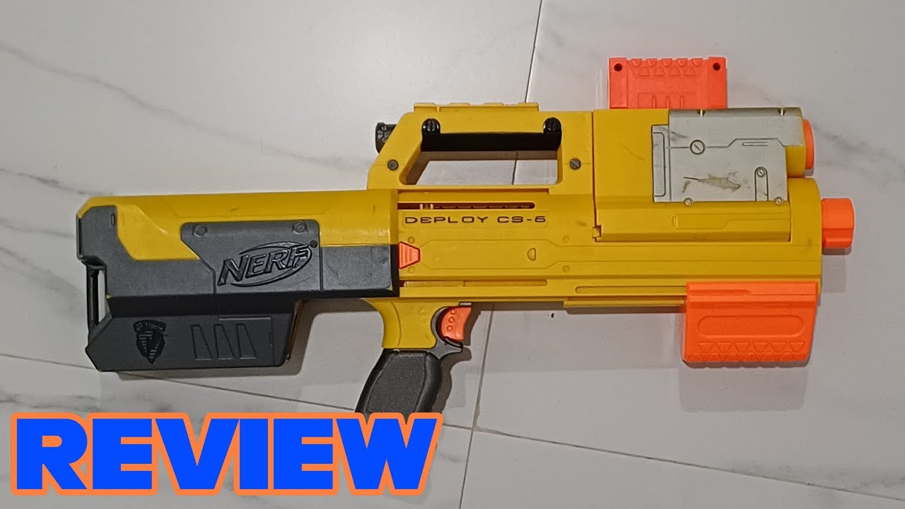 Nerf N-Strike Deploy Review! - YouTube
