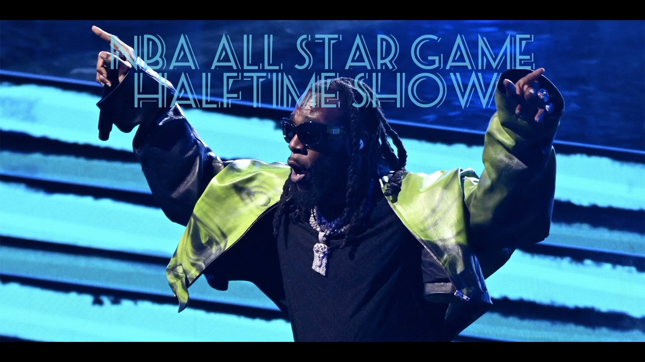 NBA All-Star Game 2k23 Halftime Show Burna Boy Full Performance [Audio ...