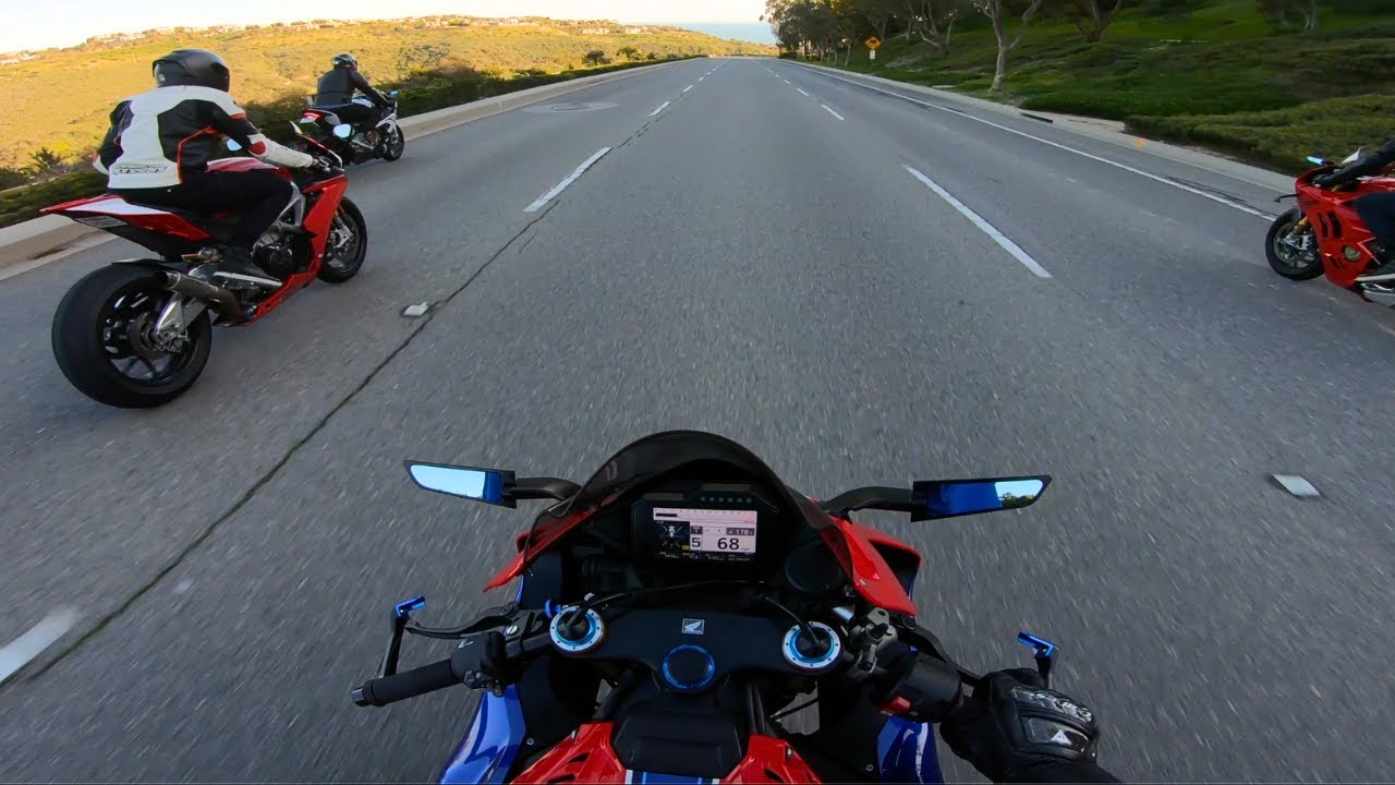 Riding The Honda Fireblade RRR SP - YouTube