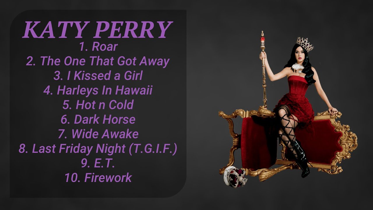 Katy Perry ~ Playlist 2023 ~ Best Songs Collection 2024 ~ Katy Perry ...
