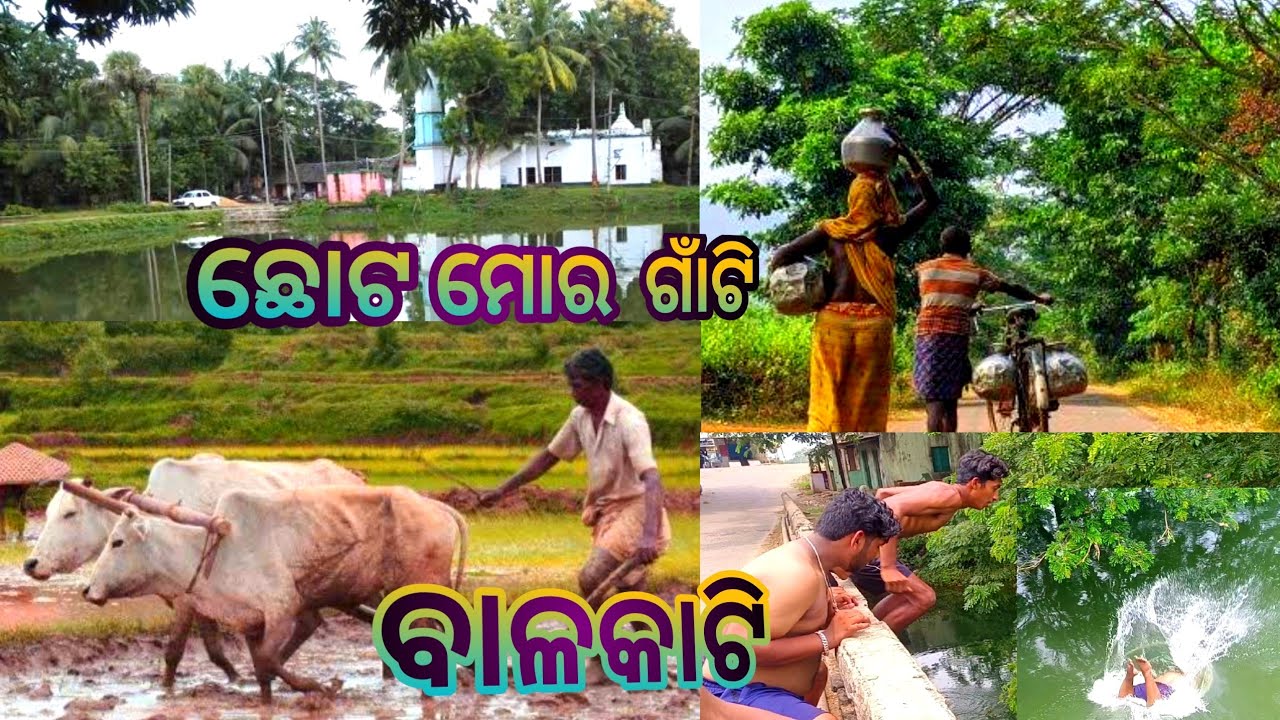 chota more gaon ti || ଛୋଟ ମୋର ଗାଁଟି || balakati || rural odisha ...
