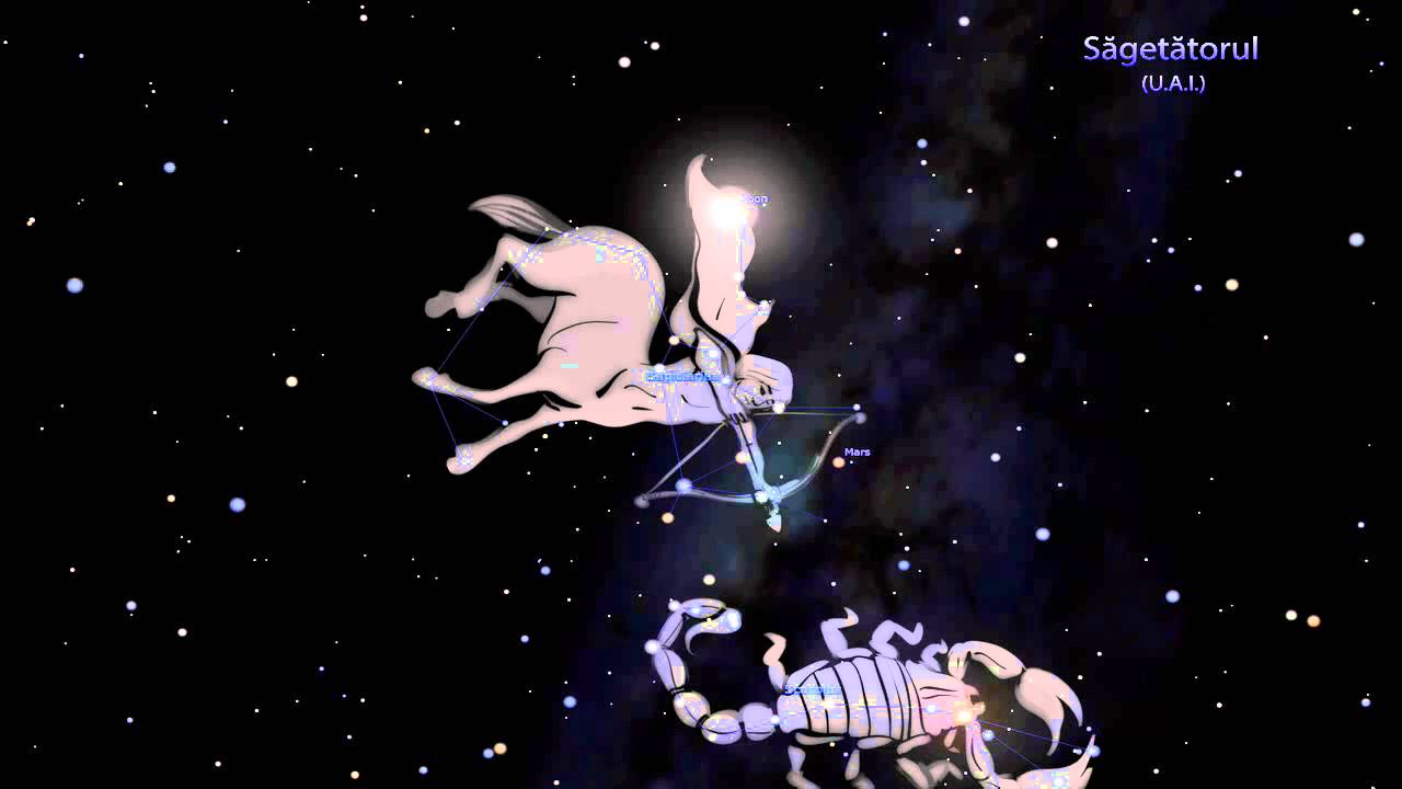 CONSTELAȚIA ARCAȘUL - SAGITTARIUS - ARCAȘUL ROMAN - YouTube