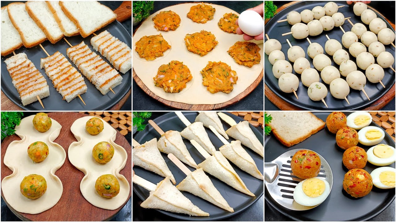 5 Minutes Evening Snacks | Different Snacks Recipes | New Recipe ...