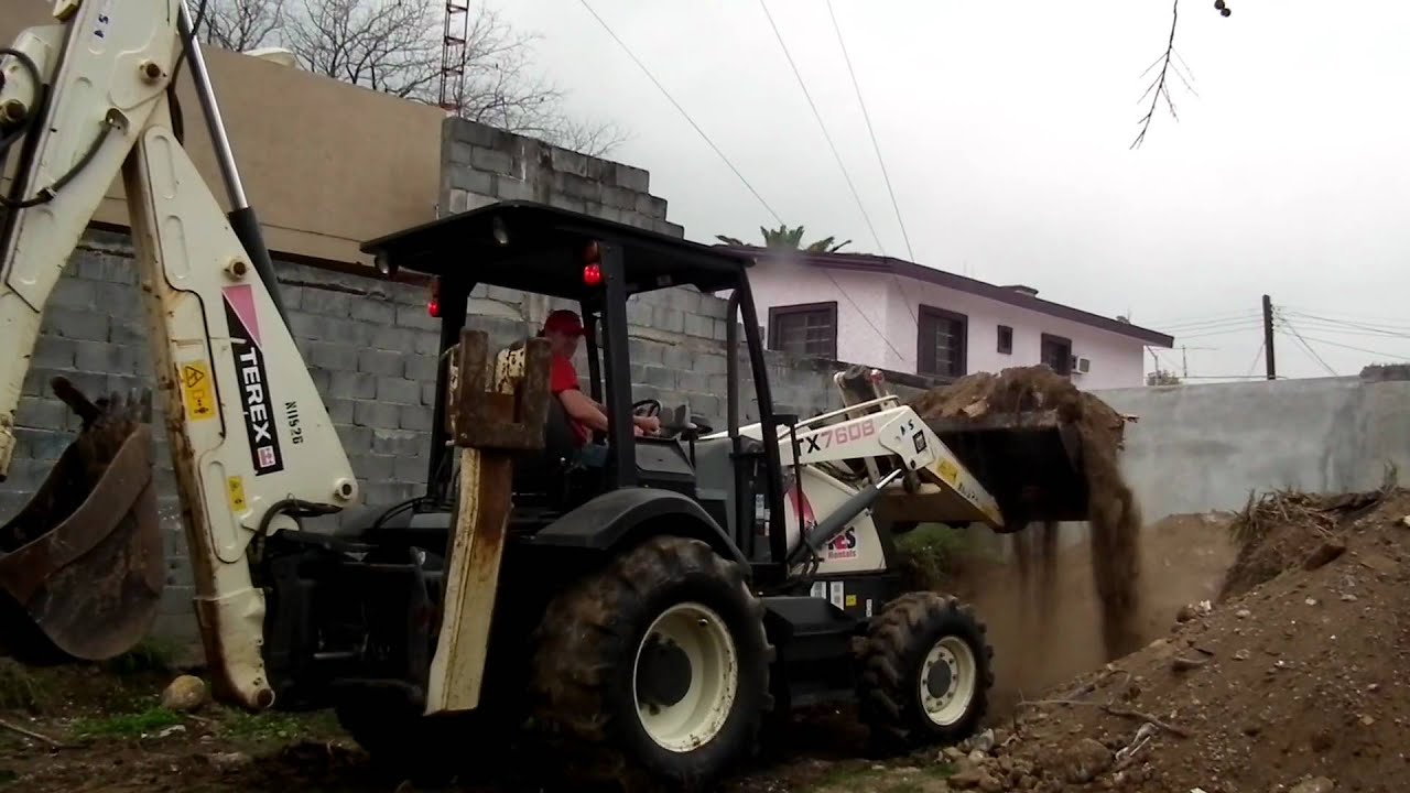 2004 Retroexcavadora TEREX TX760B 4x4 - YouTube