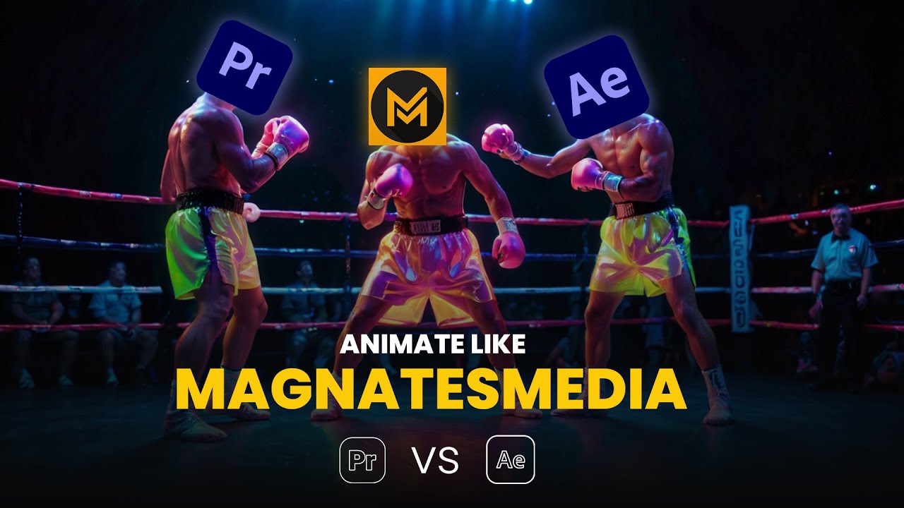 I Tried to Recreate MagnatesMedia video in After Effects & Premiere Pro ...