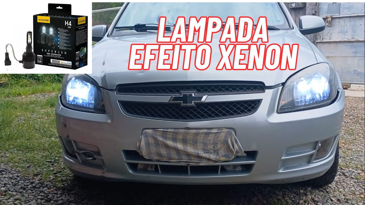 Lampada super led / ultra led code efeito xenon - YouTube