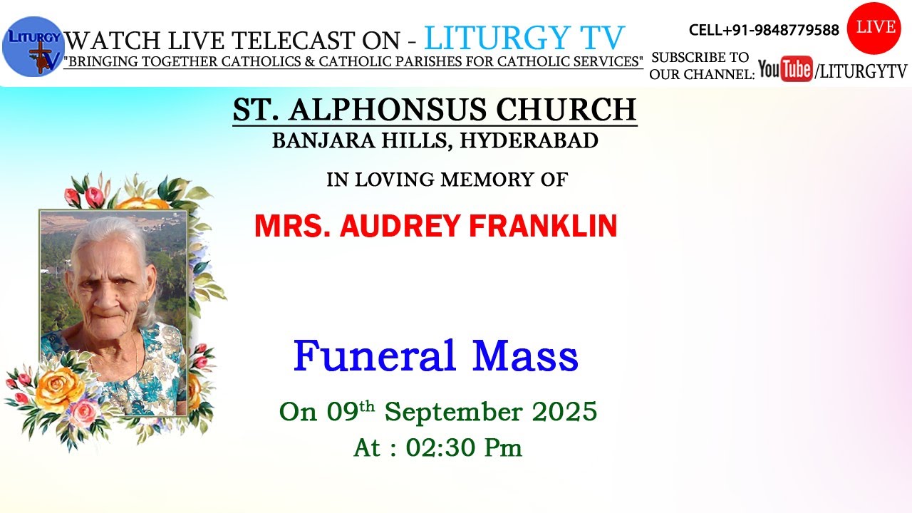Mrs. Audrey Franklin |Funeral Mass 2:30 pm | St. Alphonsus ...