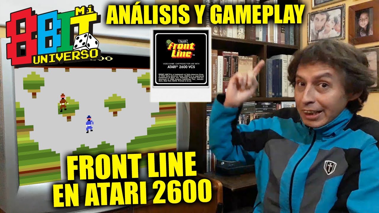 Front Line en Atari 2600, impresionante jugabilidad - YouTube