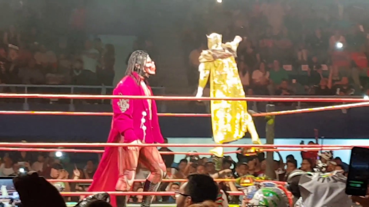 PUMA KING LUCHADOR SORPRESA EN LA ESTELAR DE TRIPLE A VS ELITE EN EL ...