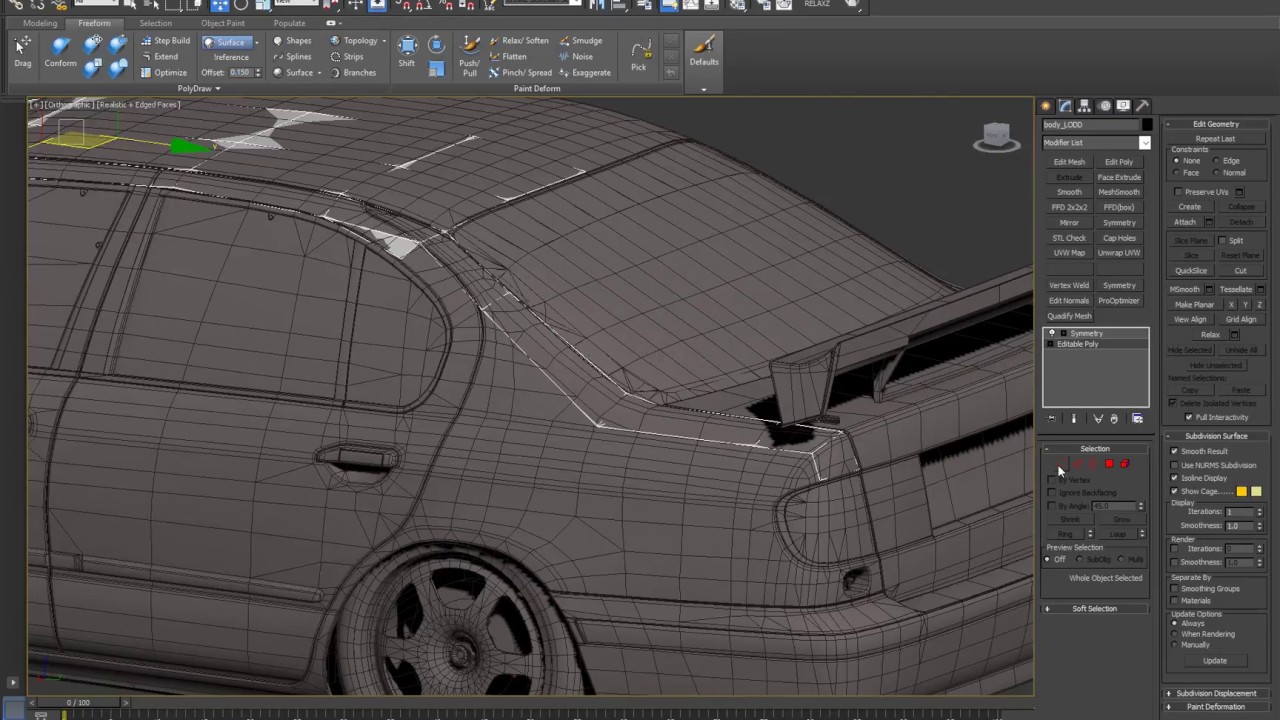 Freeform modeling setup - YouTube