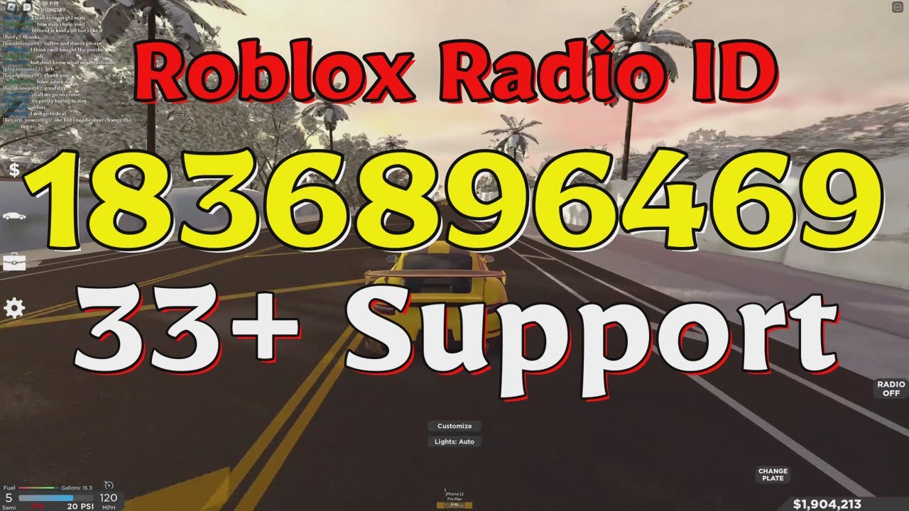 Support Roblox Radio Codes/IDs - YouTube