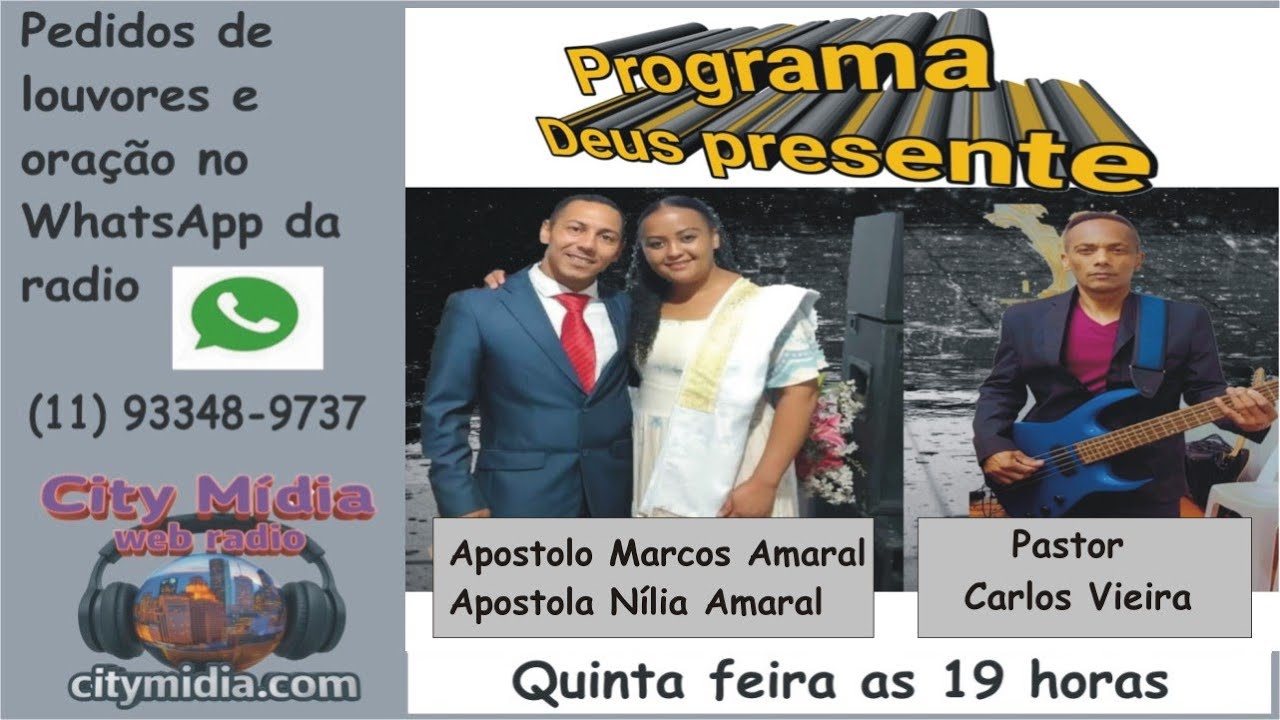 PROGRAMA DEUS PRESENTE --- 18 - 12 - 2025 - YouTube